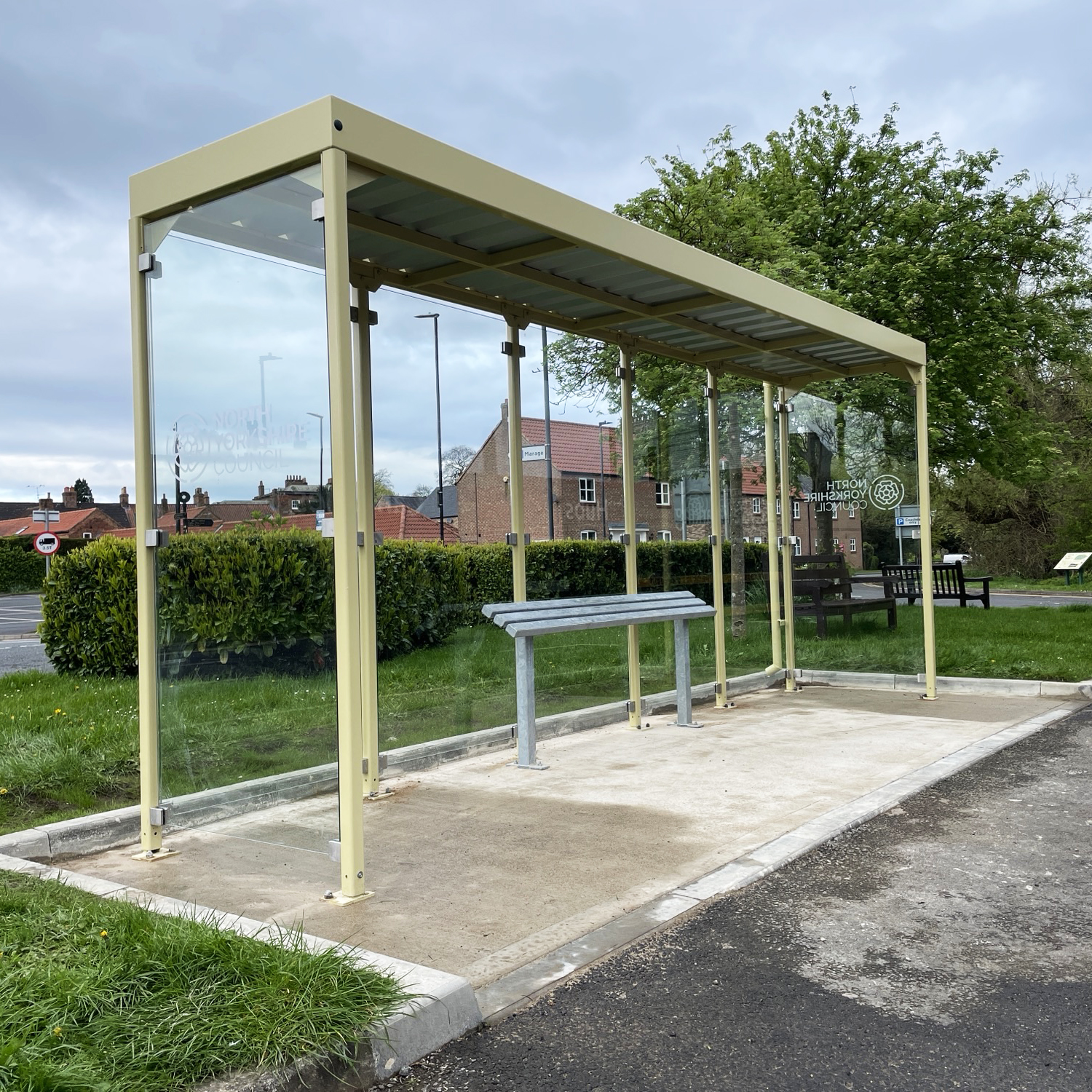 Millgate Car Park in Thirsk Receives Bespoke Bus Shelter on Behalf of ...